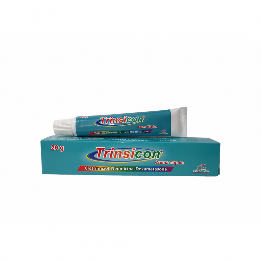 Trinsicon (Clotrimazol + Dexametasona + Neomicina) Crema Tubo X 40g ...