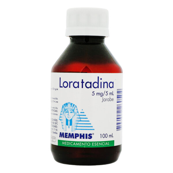 Loratadina Jarabe Frasco X 100ml – Memphis - Medicentro Distribuciones